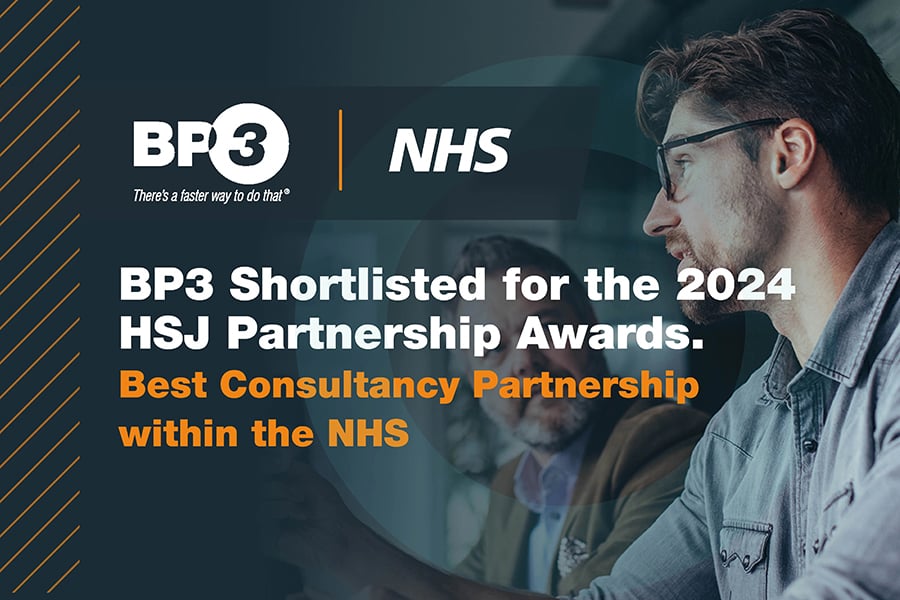 BP3 Global Shortlisted for 2024 HSJ Partnership Awards | BP3 Global