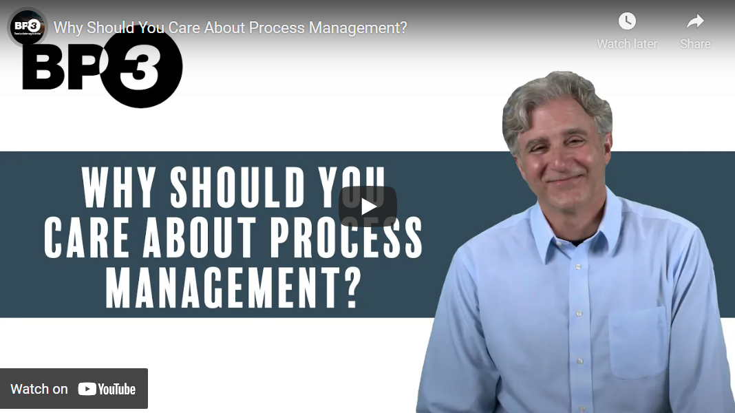 Video | Why Should You Care About Process Management? | BP3 Global